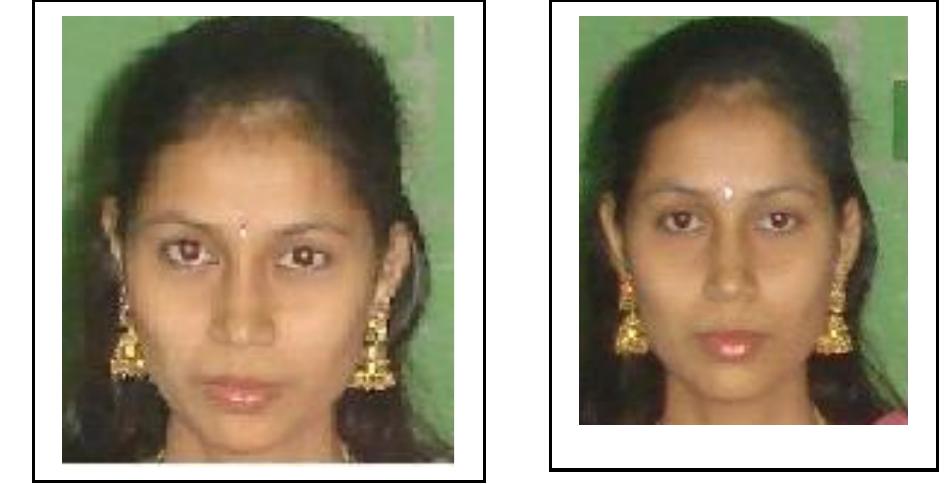 Sample of face images to collect the face images, a scanner