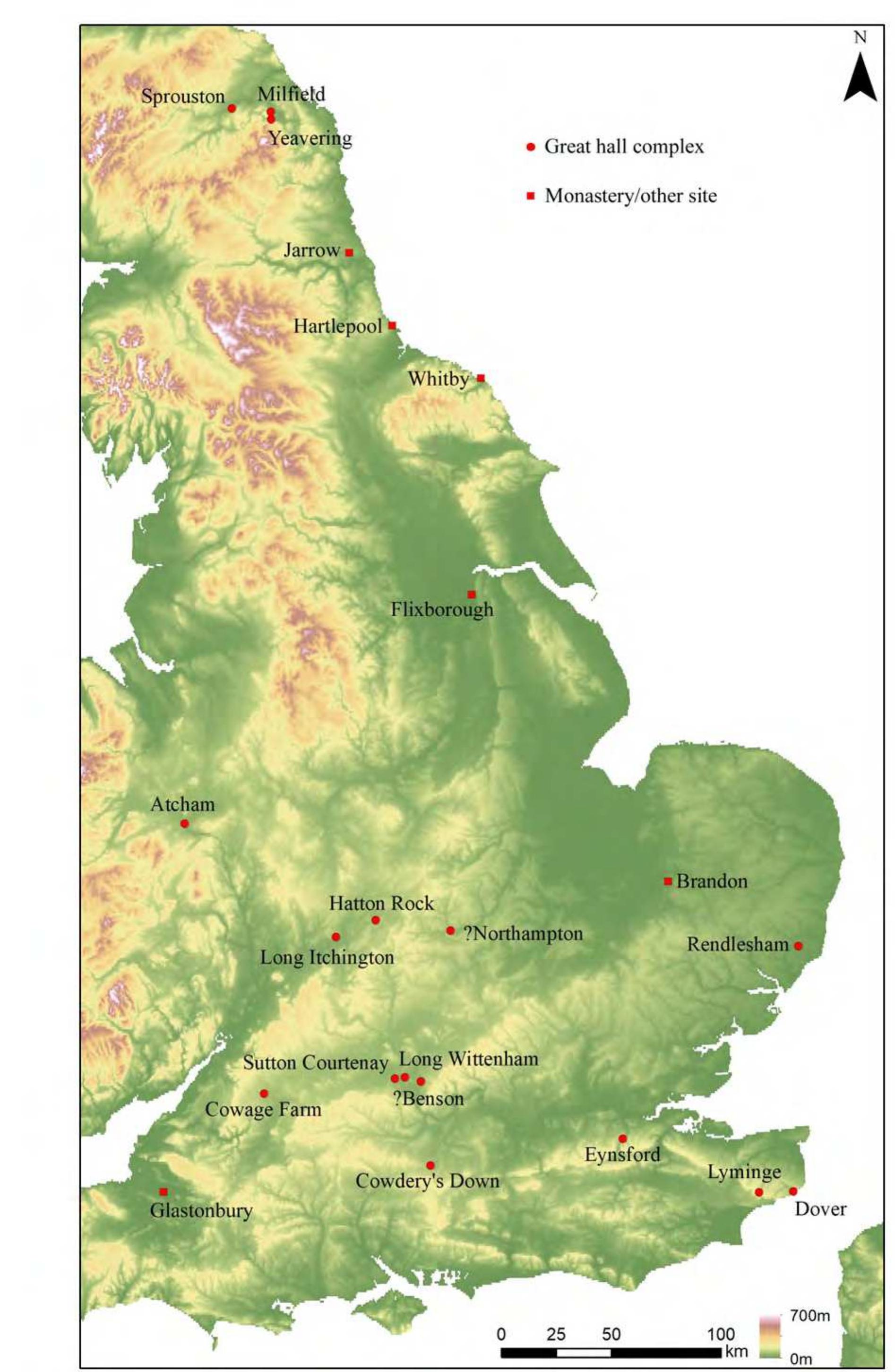 Figure 1 - from Early Medieval Great Hall Complexes in