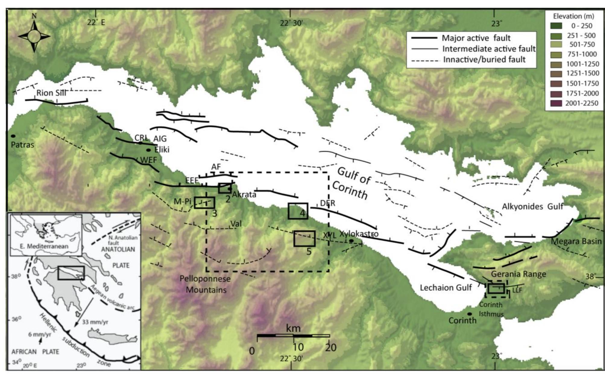 Figure 2 - from The hydrogeological structure of fault zones