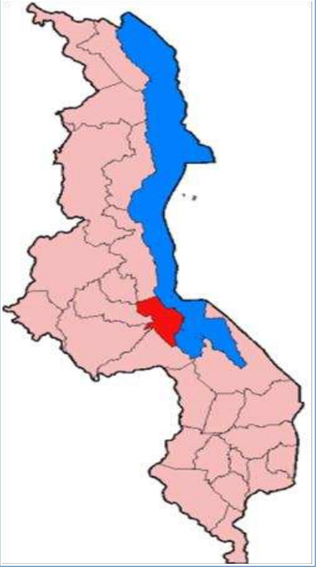 3: map of malawi showing salima district malawi covers its