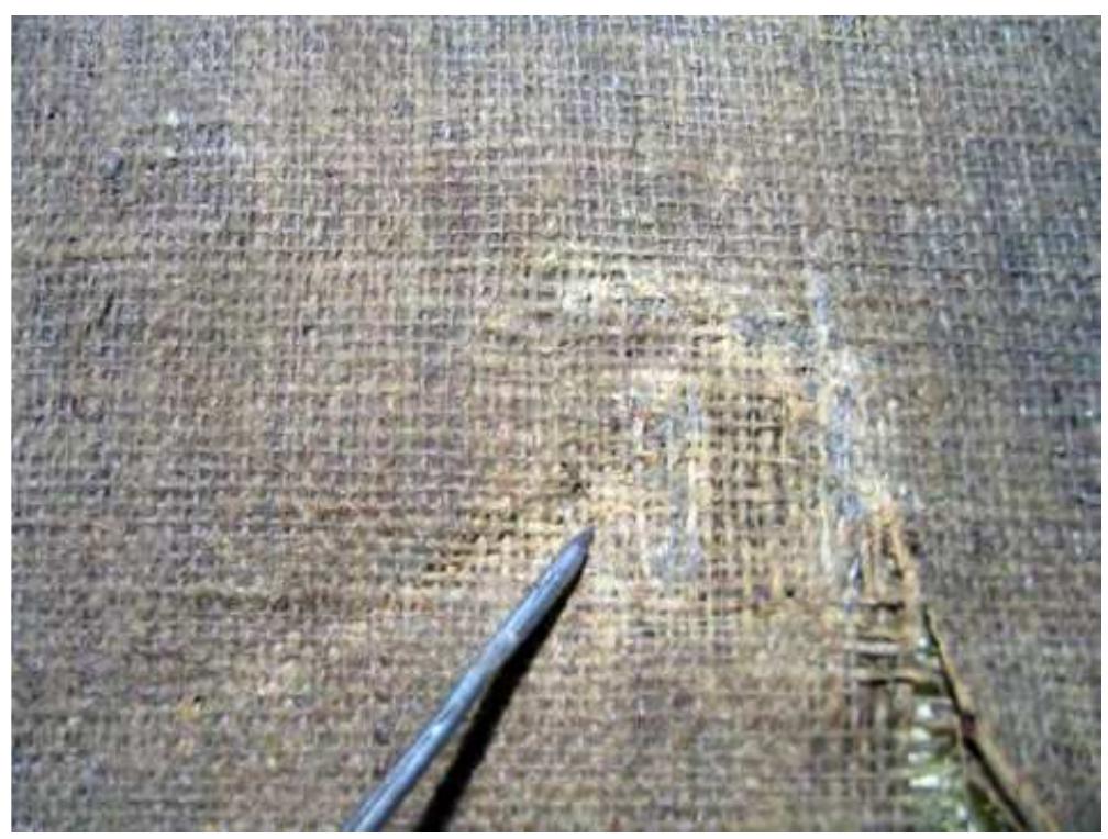 Proximate the structure of the classic canvas painting.