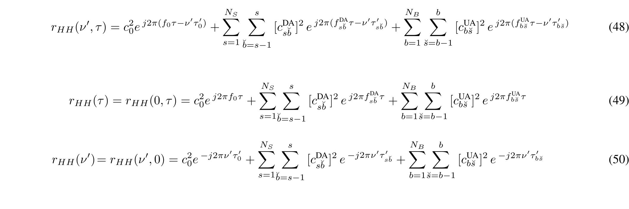Table 1 - A Geometry-Based Underwater Acoustic Channel Model