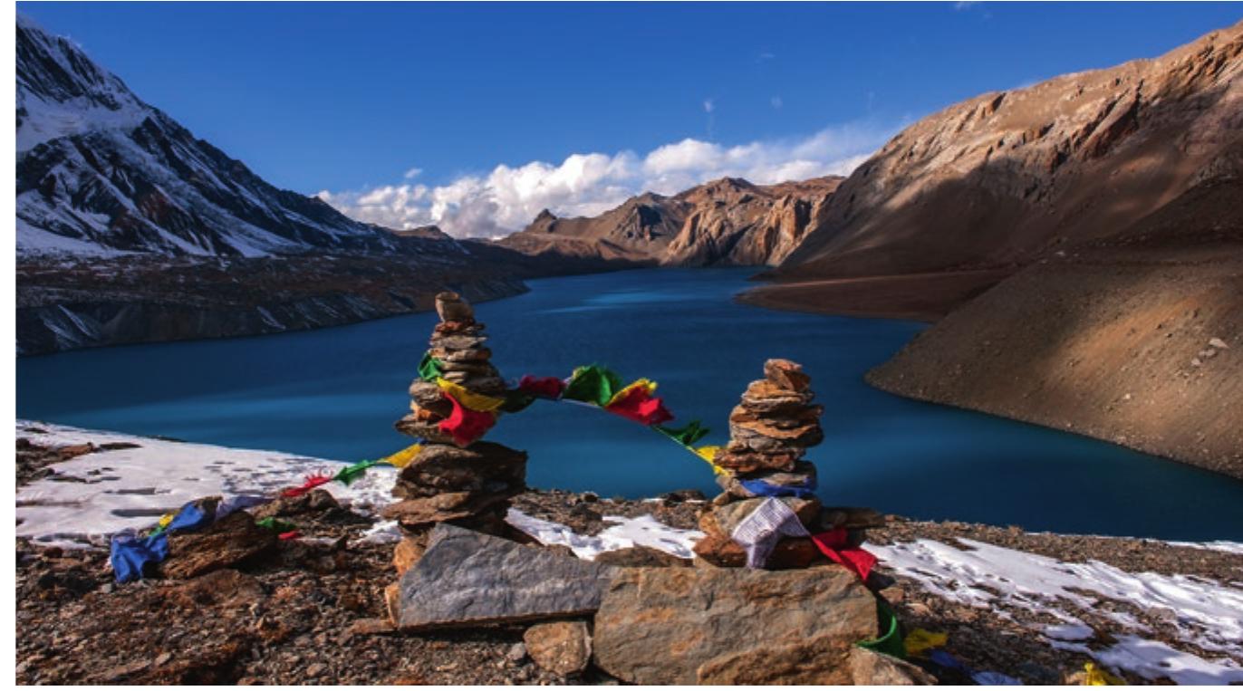 4 photo of tilicho lake-manang. (photo credit: tashi r.