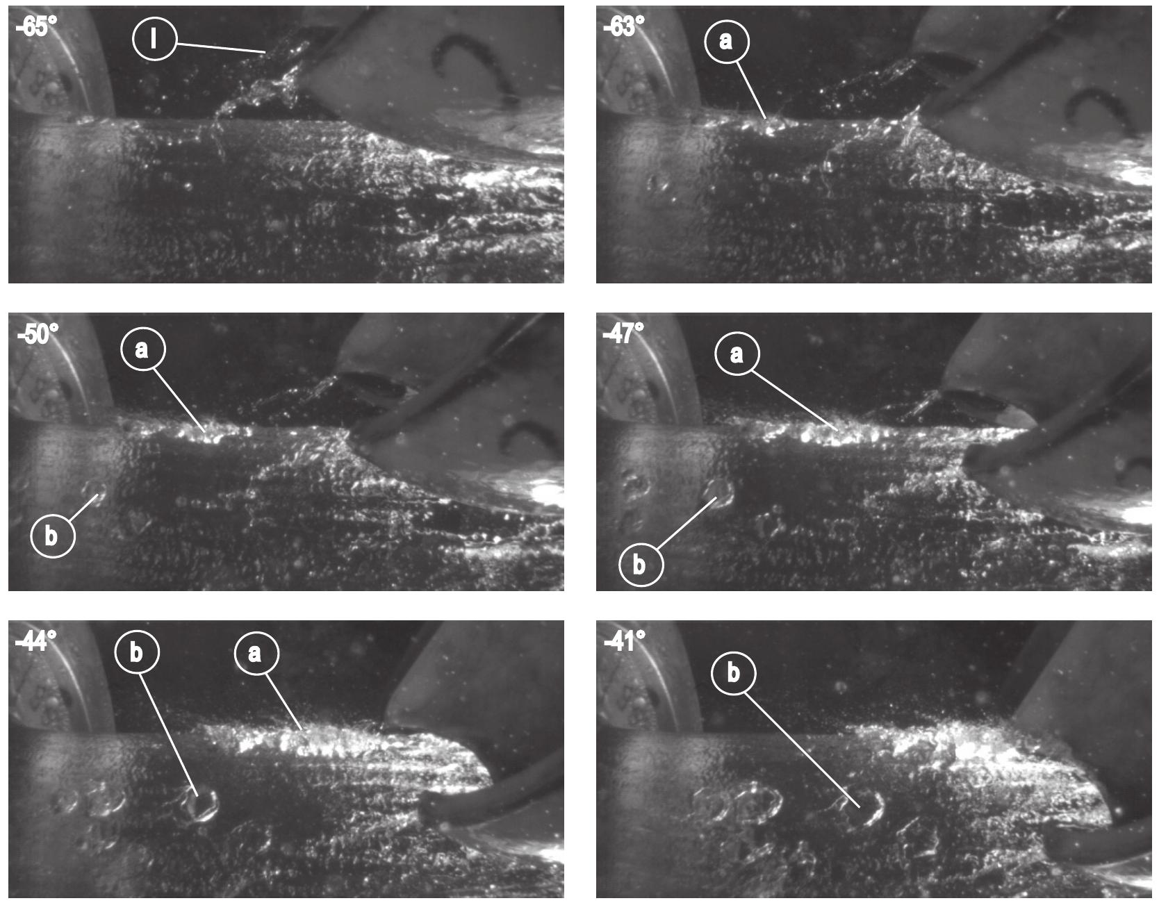 Figure 6 - Onboard Flow Visualization in a Pelton Turbine