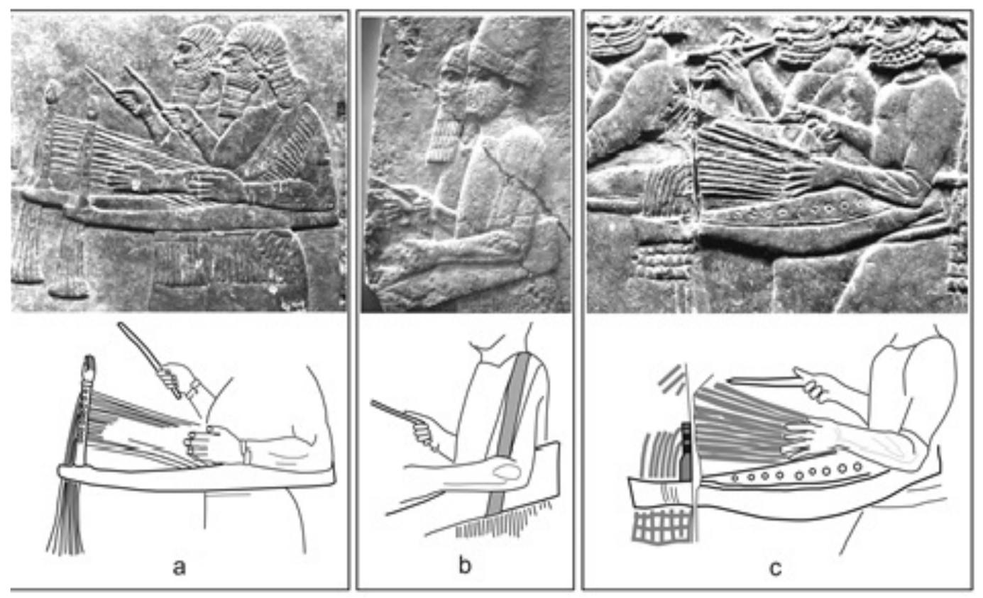 Figure 12 - Ancient Angular Harps