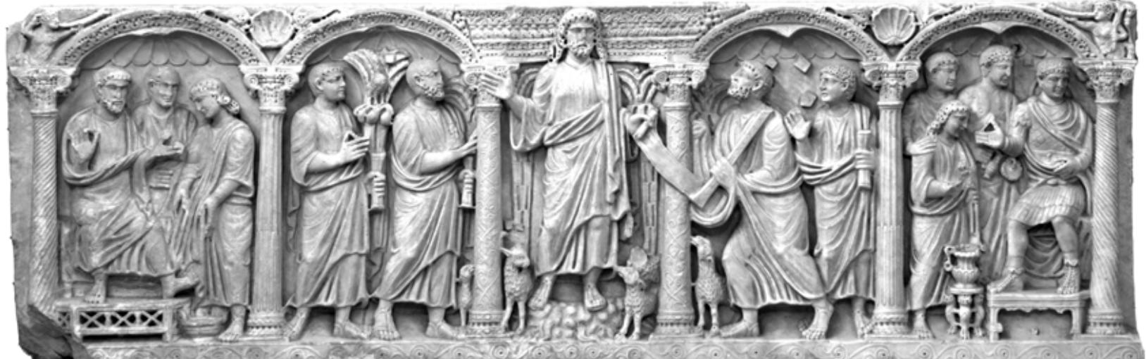 Ture of these scenes. in only one of the scenes do pilate’s