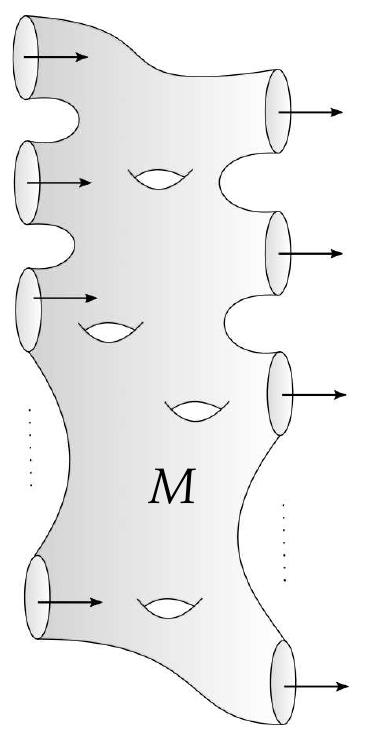 Ficure 5. illustration of a 2-manifold m with n incoming