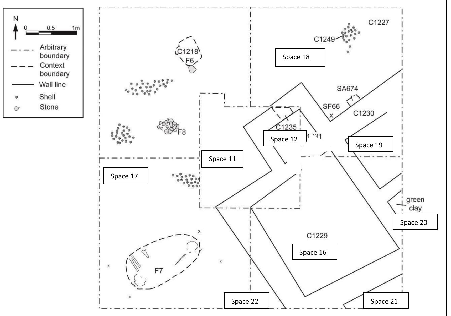 49. composite plan of architecture and major features of
