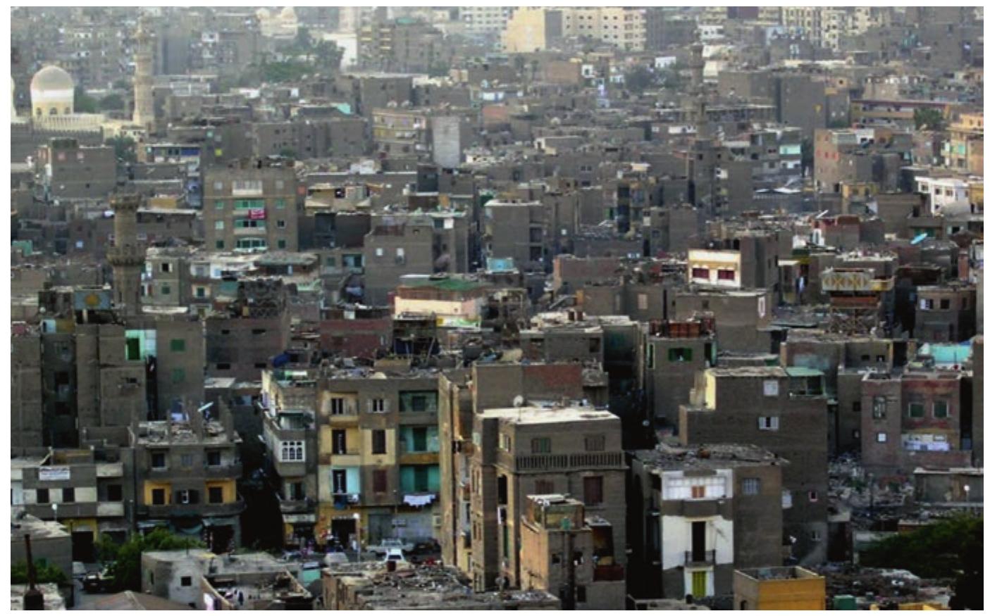 4 one of the informal areas (slums) of vertical fabric
