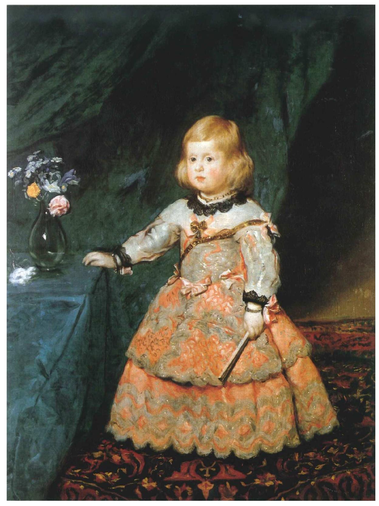 Diego de silva velazquez, infanta margarita, 1653. oil on