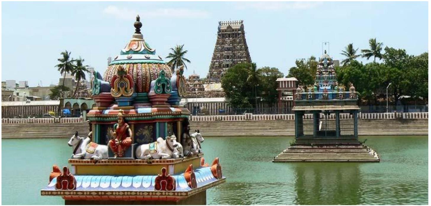 Kapaleeshwarar temple (source: isky techies, temple website)