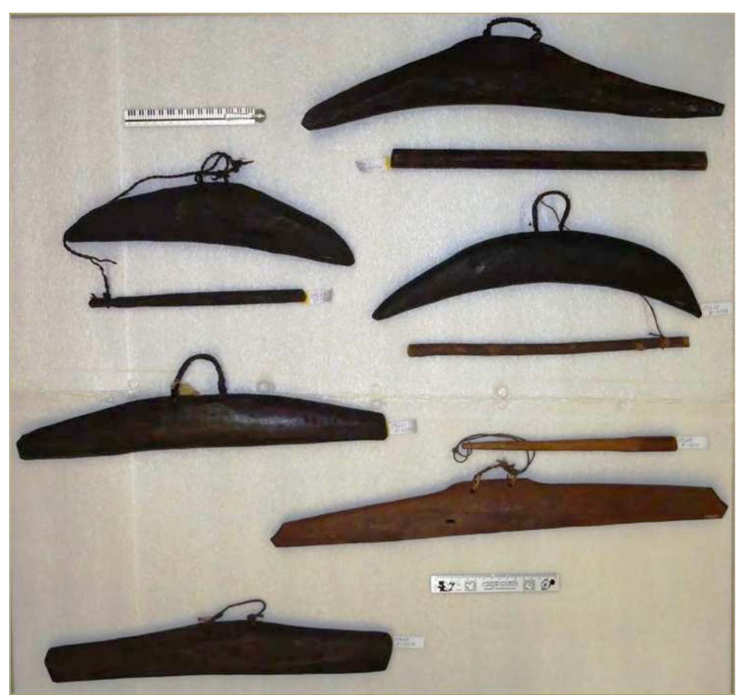 12 ifugao percussion bars from fmnh.