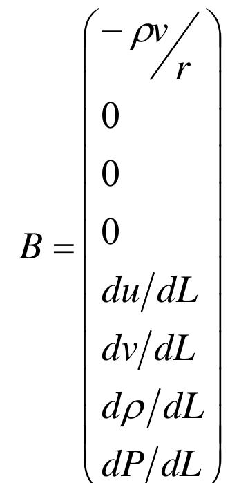 And matrix b is the product of matrix a times matrix x. this