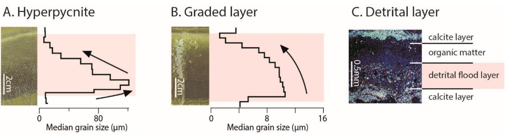 Examples of the most classical types of flood layers with a