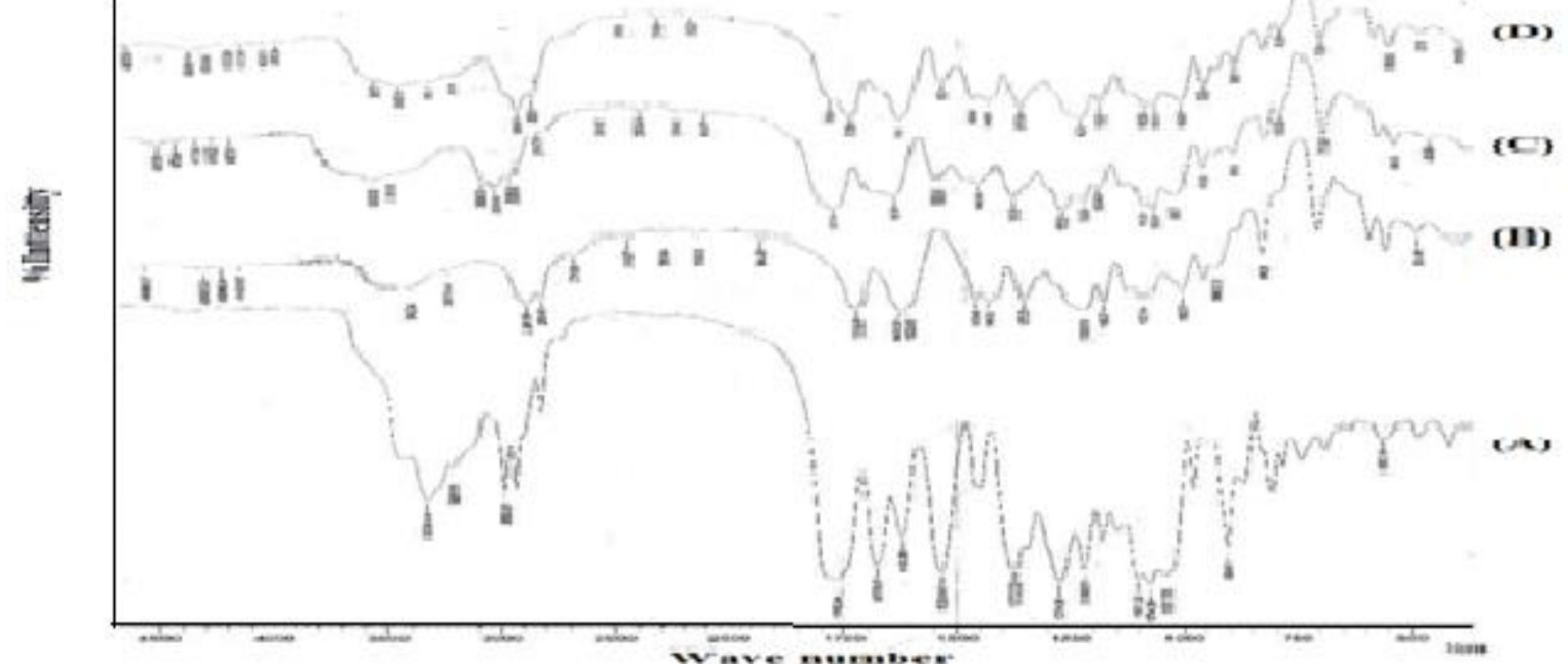 In ftir spectra of cefpodoxime proxetil, soluplus and sd