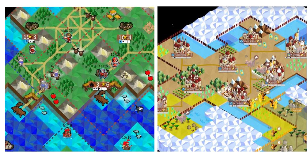 Figure 1 - Tribes: A New Turn-Based Strategy Game for AI