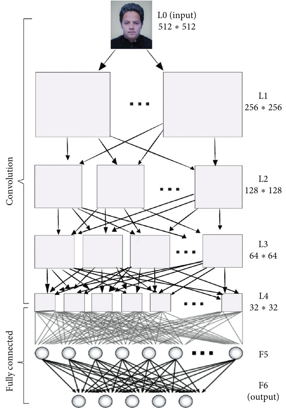 Example of image classification-based framework using dnn