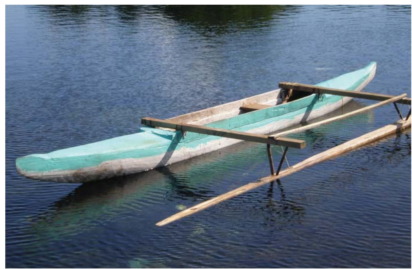 « figure 1.1: samoan outrigger canoe. © teinesavaii. the