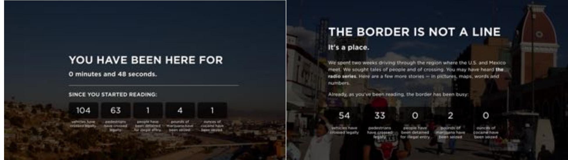 1 calculagraphs in the first and last page in the borderland