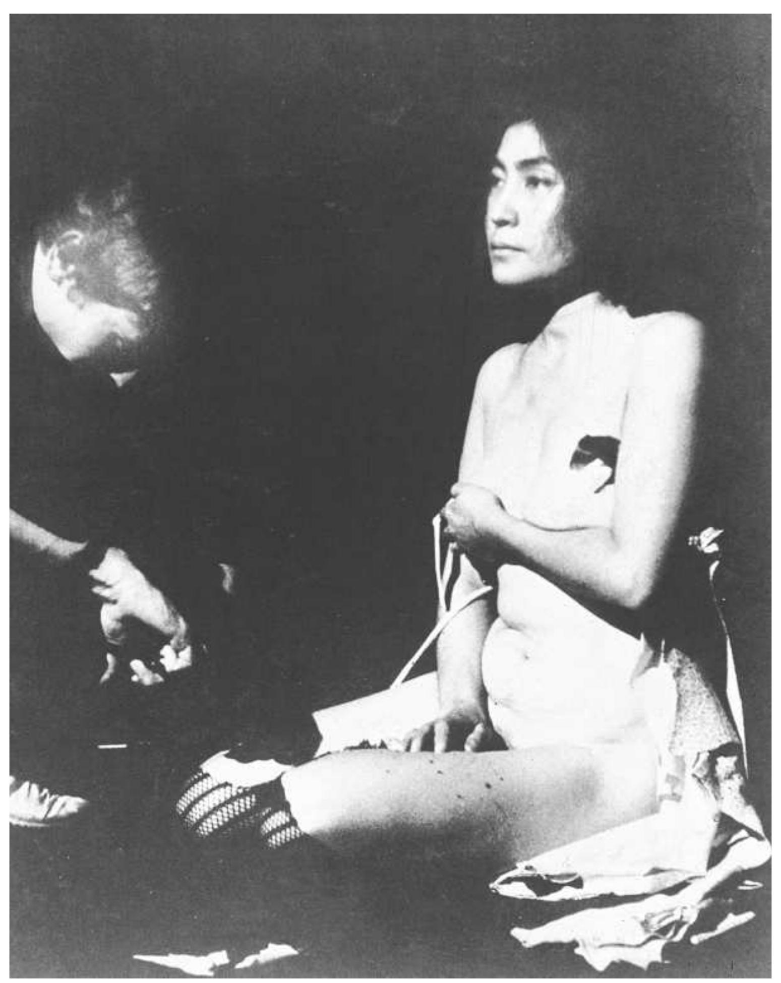 Figure 9 From Performing The Other Yoko Ono S Cut Piece