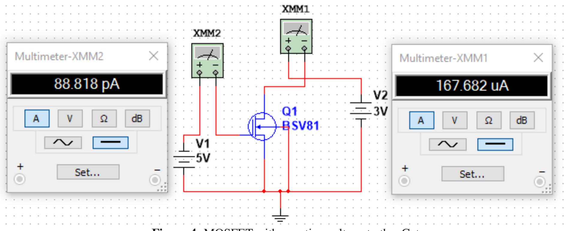 Figure 5 - Design and Simulation of BSV81 n Channel D MOSFET