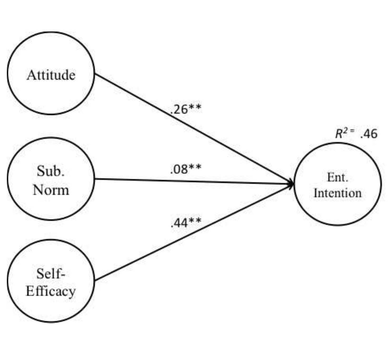 Figure 2 - Validating a theory of planned behavior