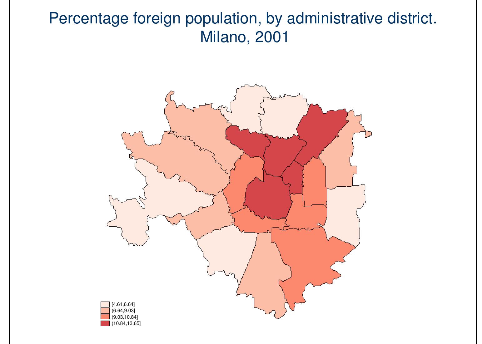 Figure 30 - Simple Thematic Mapping in Stata