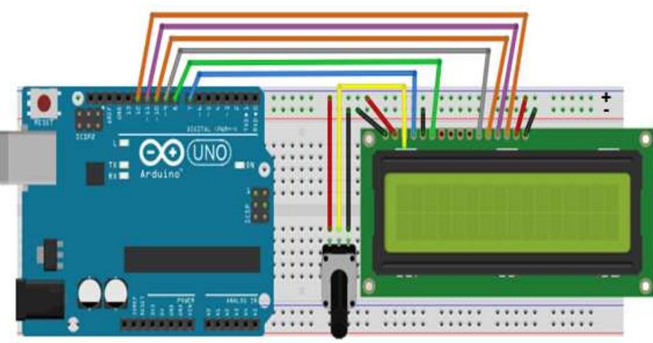 Lcd Display Interfacing With Arduino The Interface Processes