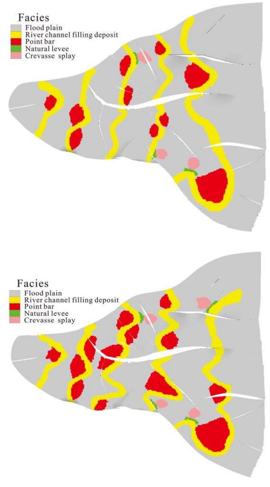 Sedimentary Facies Model Map Of Ed3ii 8 Sublayer In The