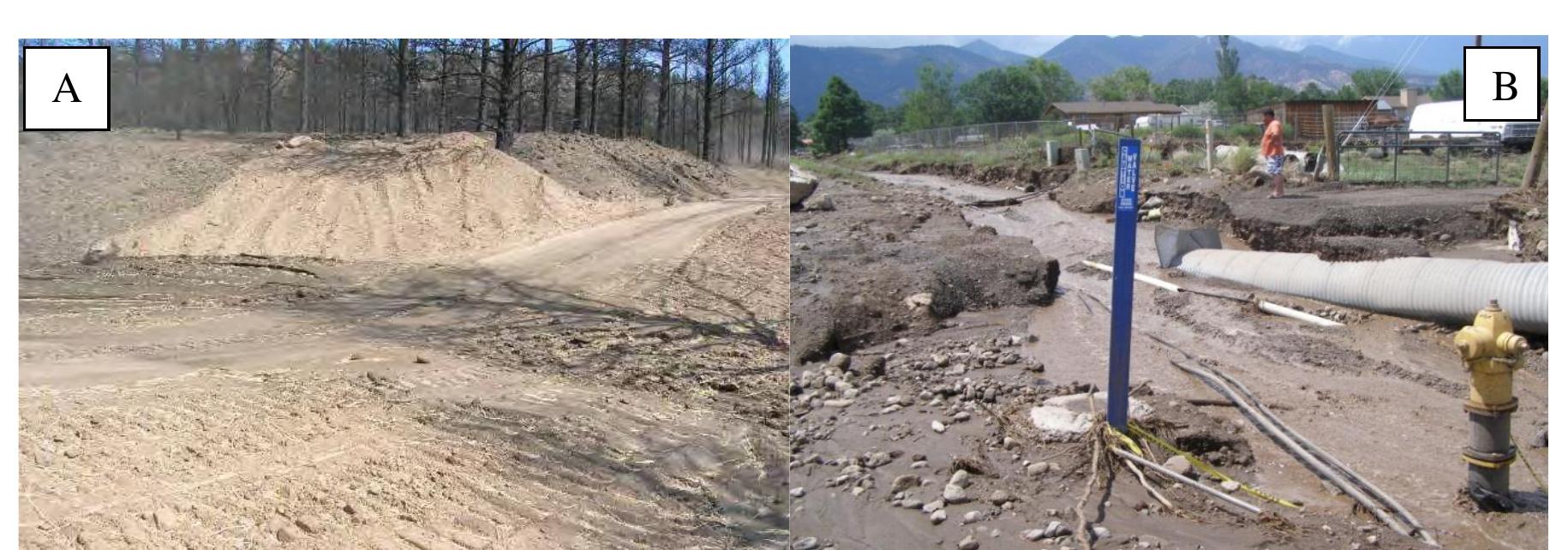 An example of (a) successful culvert removal and