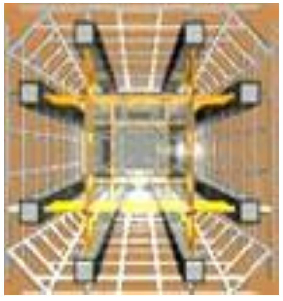 -11: planform of taipei 101 structure mega columns