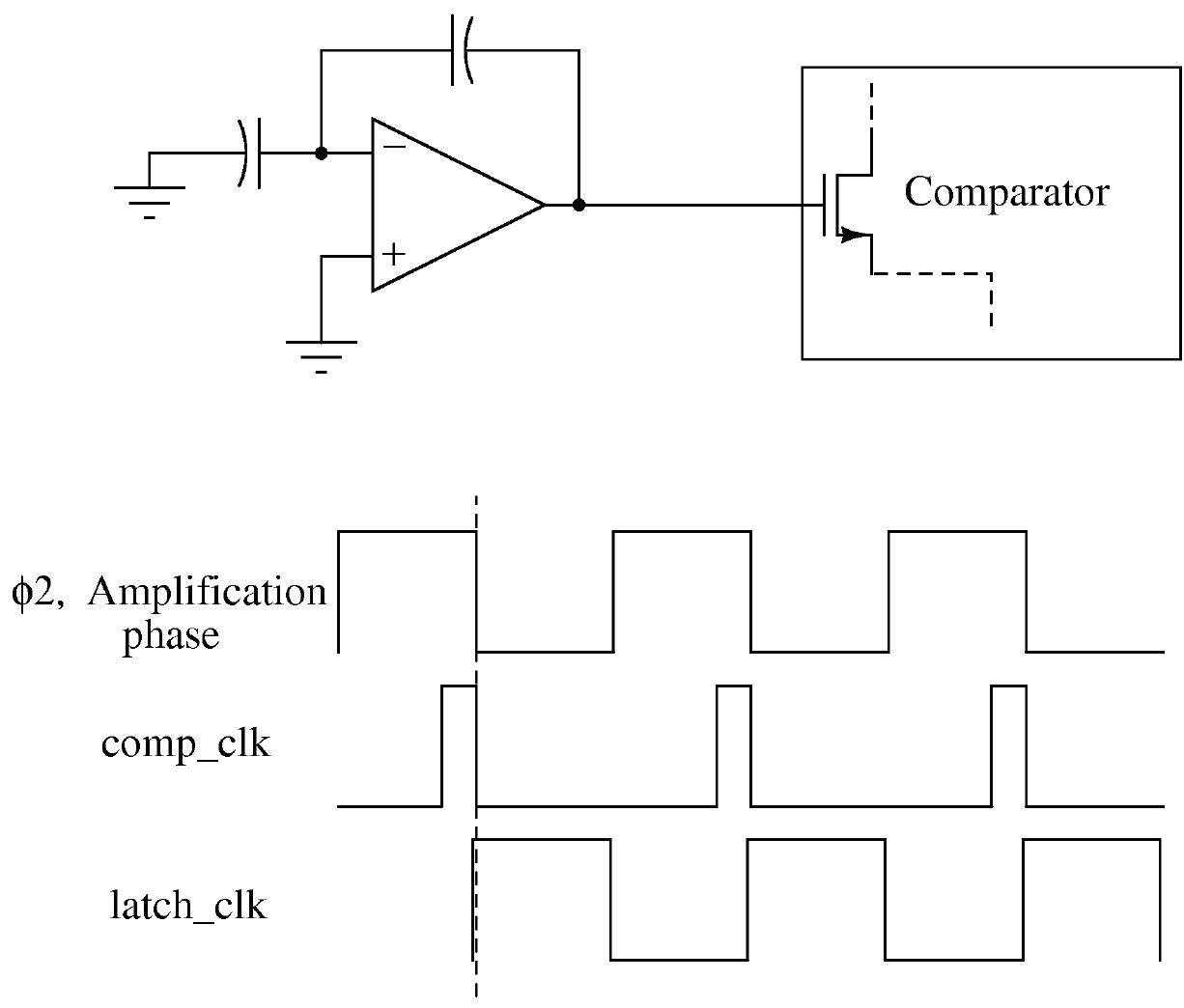 19: opamp directly driving next stage’s comparator input sr