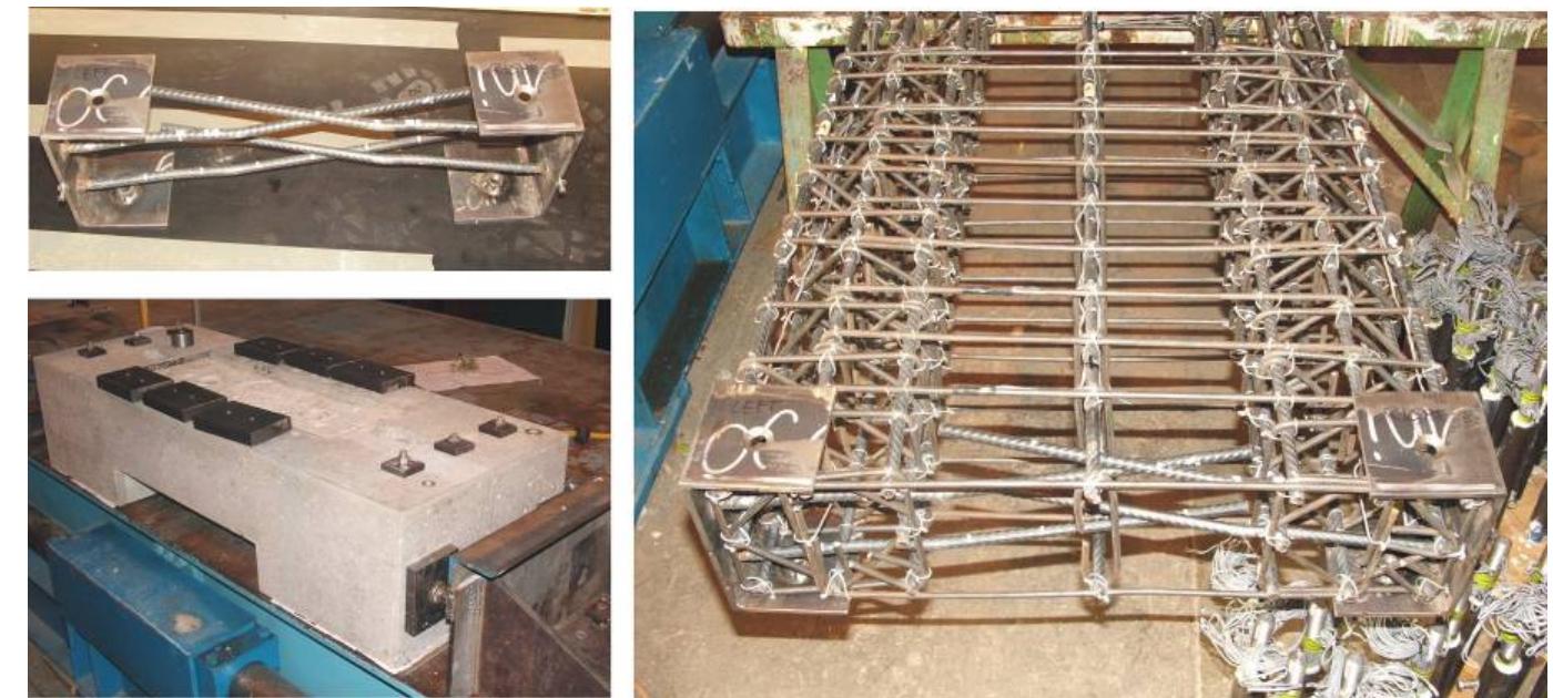 Construction details of the precast wall were typical of