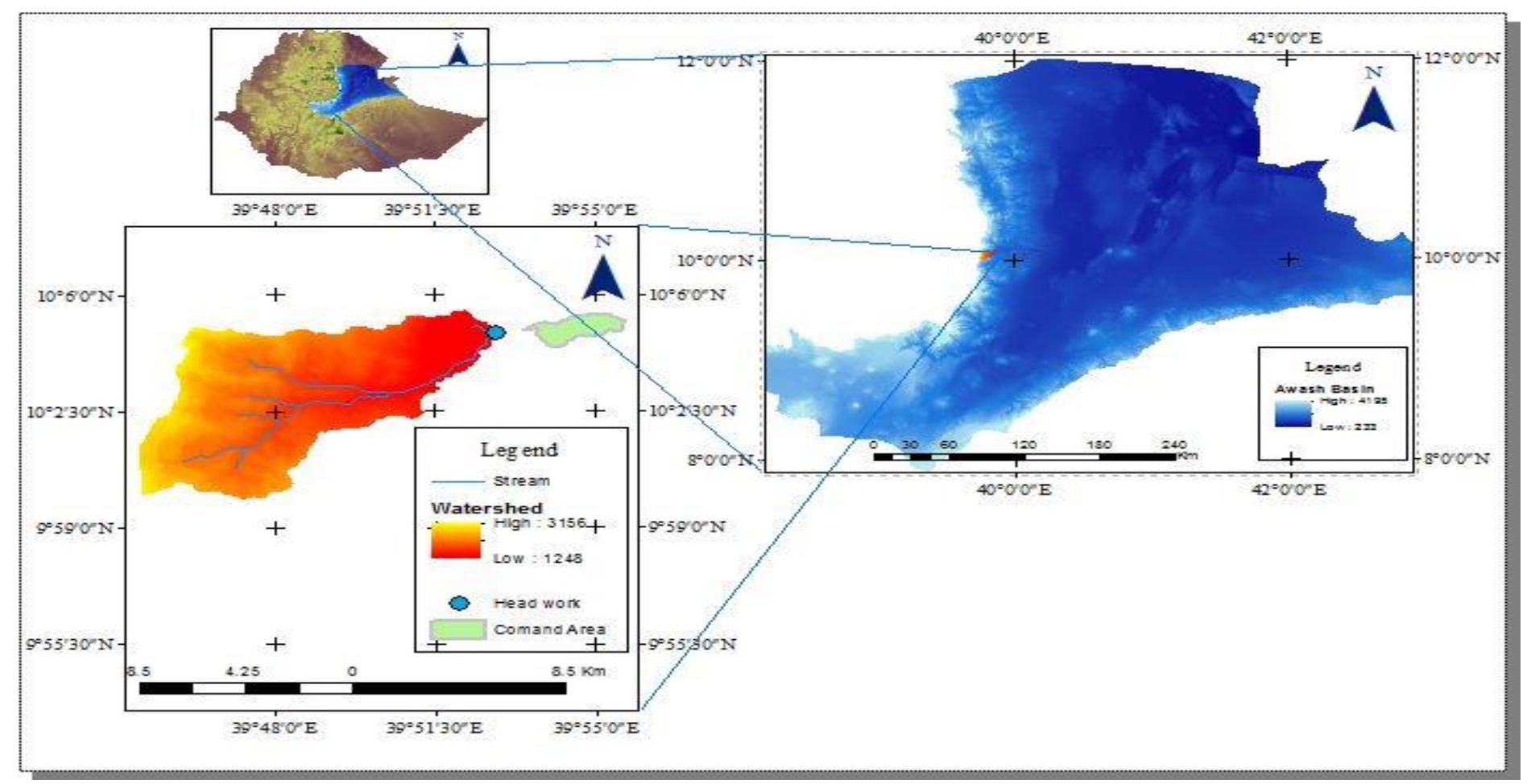 Map of study area.