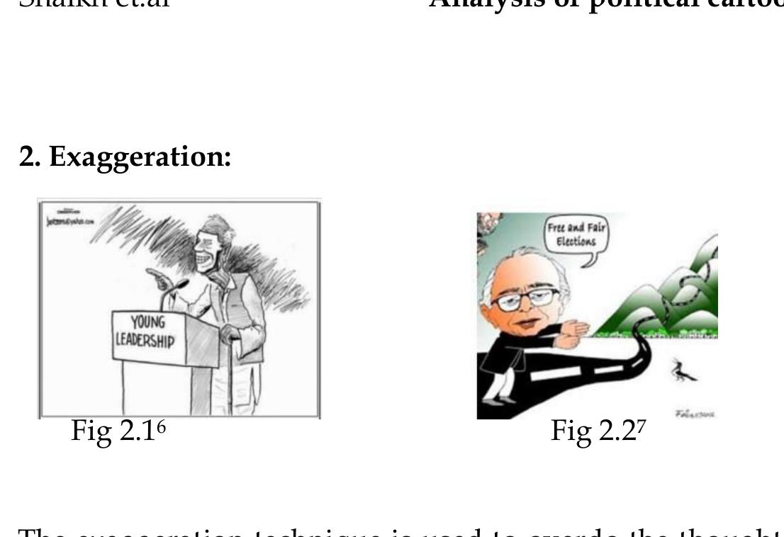 Figure 2 - Cartoon war….. A political dilemma! A semiotic