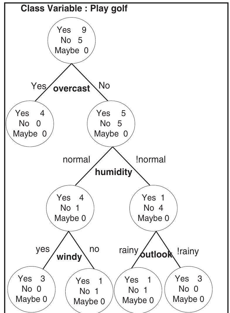 An example of a decision tree structure. hc-cart: a parallel