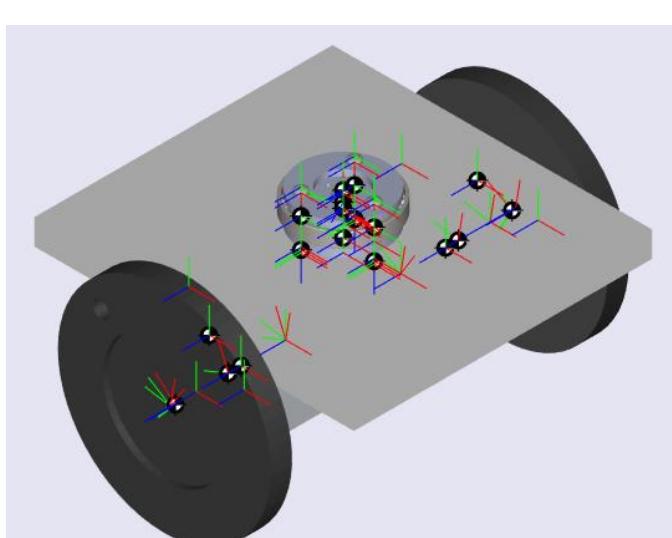 Matlab/ simulink visualization of differential drive robot