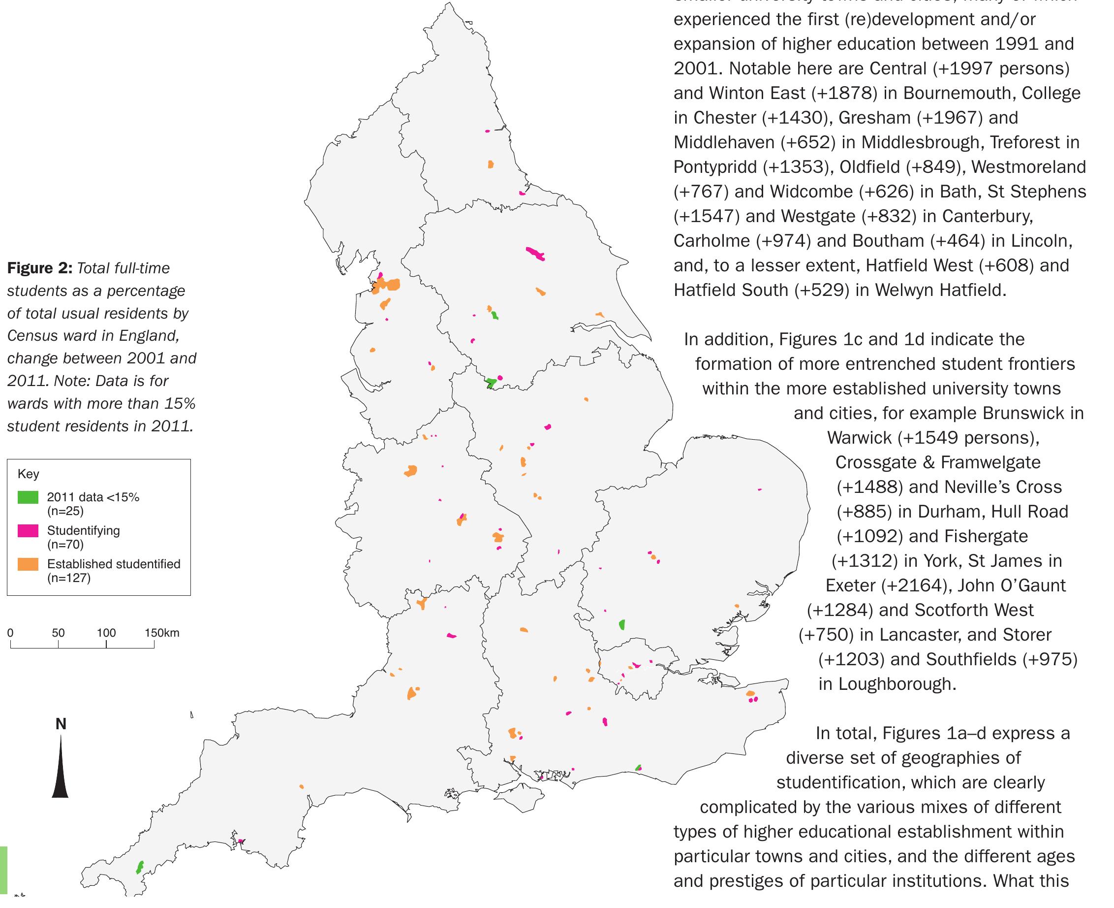 (PDF) The geographies of studentification:'here, there and everywhere'?