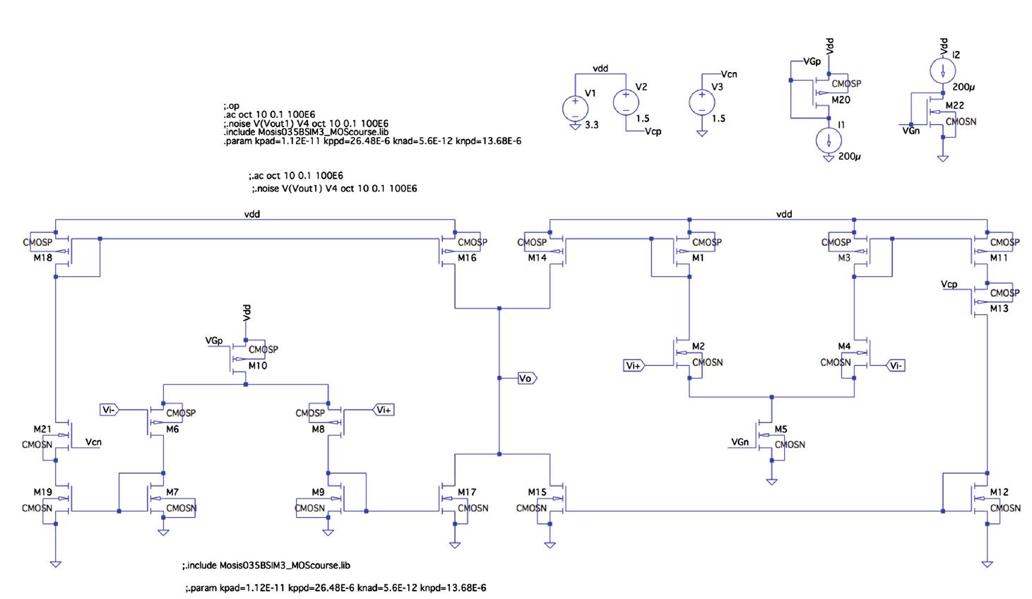 Single ended band pass filter with capacitor feedback for