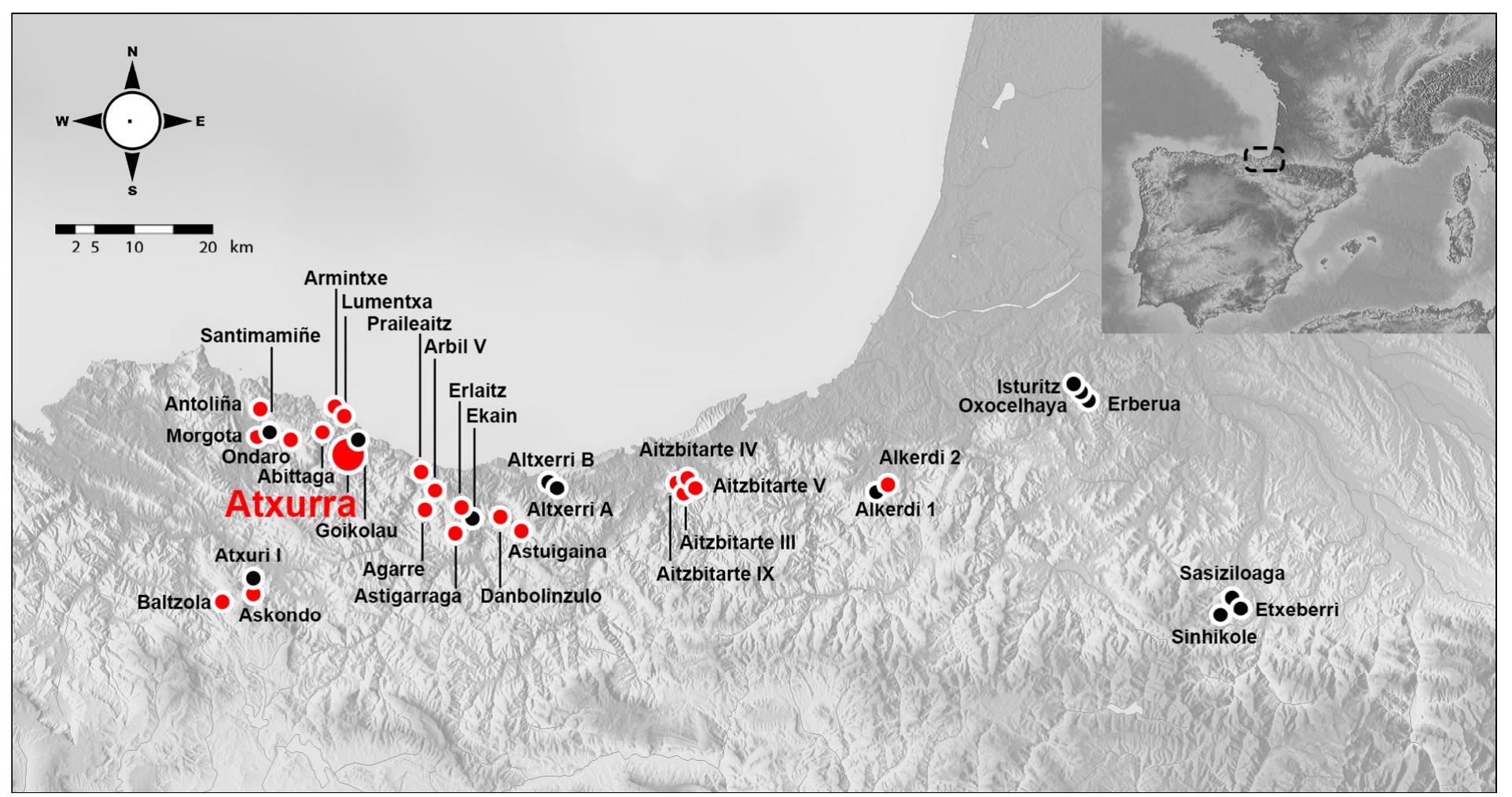 Decorated caves in eastern cantabrian spain and the western