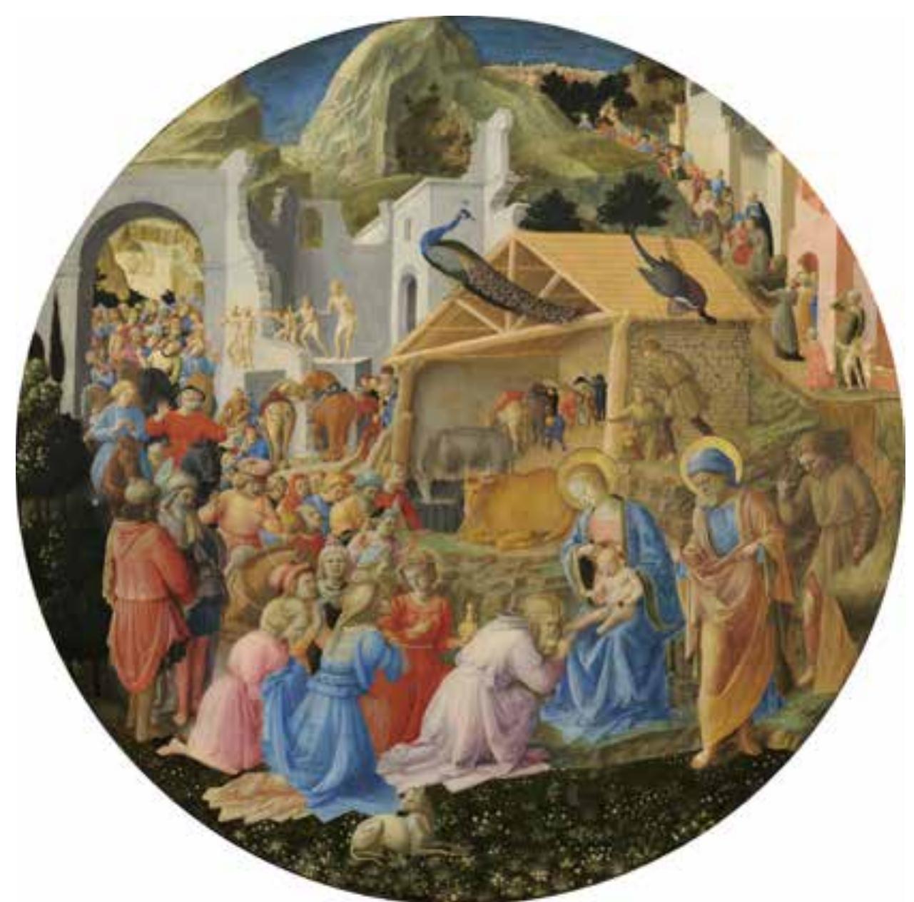 3. fra angelico and filippo lippi, adoration of the magi