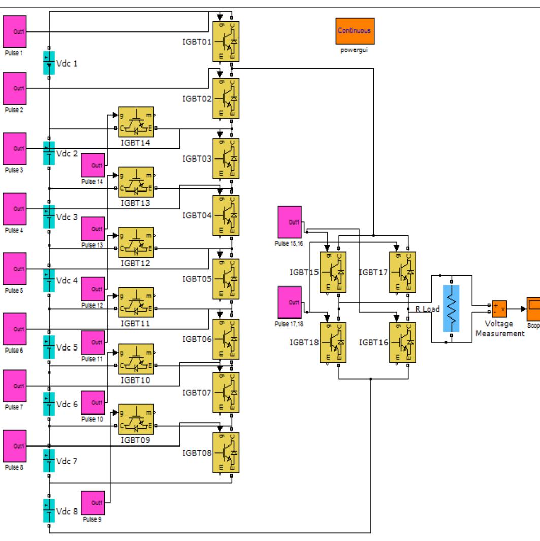 Matlab - simulink model of v.r topology the matlab-simulink