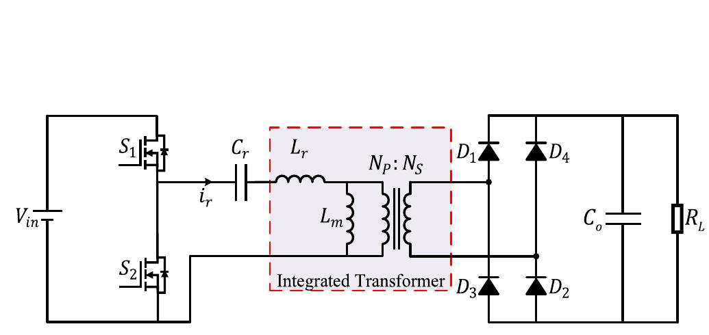 Topology of the half-bridge llc resonant converter. index