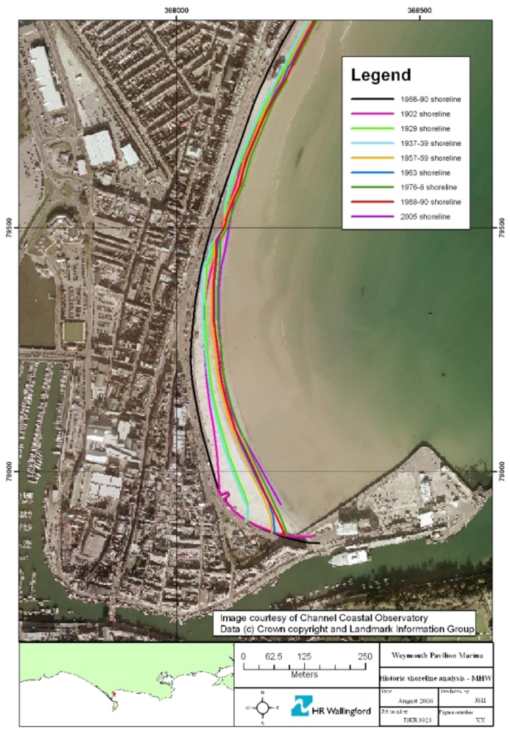 2 historic shorelines from os maps