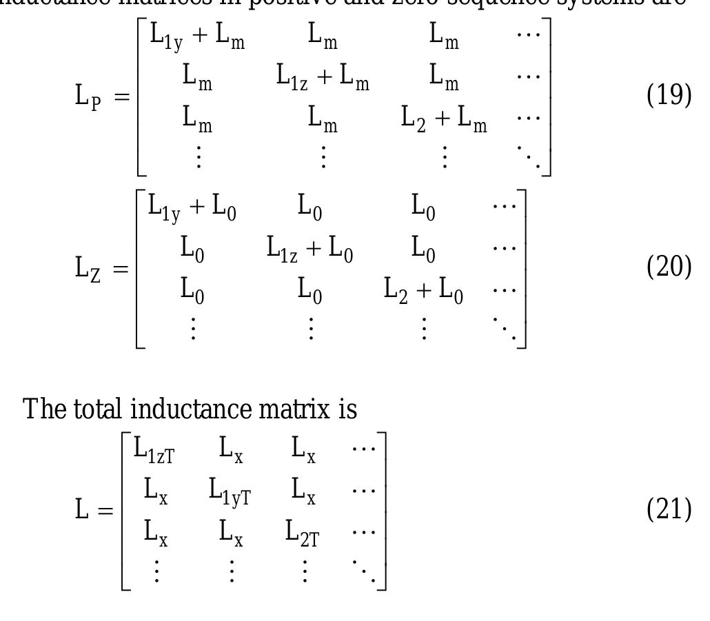 The resistance matrix is diagonal with equal zero and