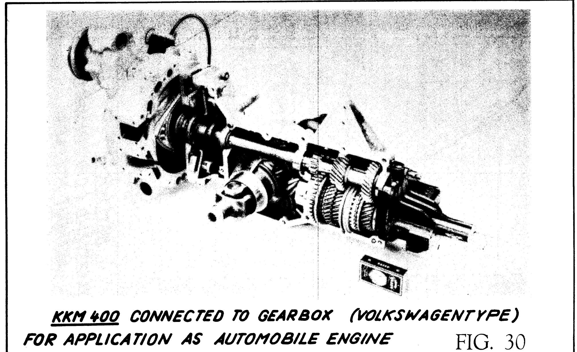Figure 28 - The NSU Wankel Rotating Combustion Engine (by Dr