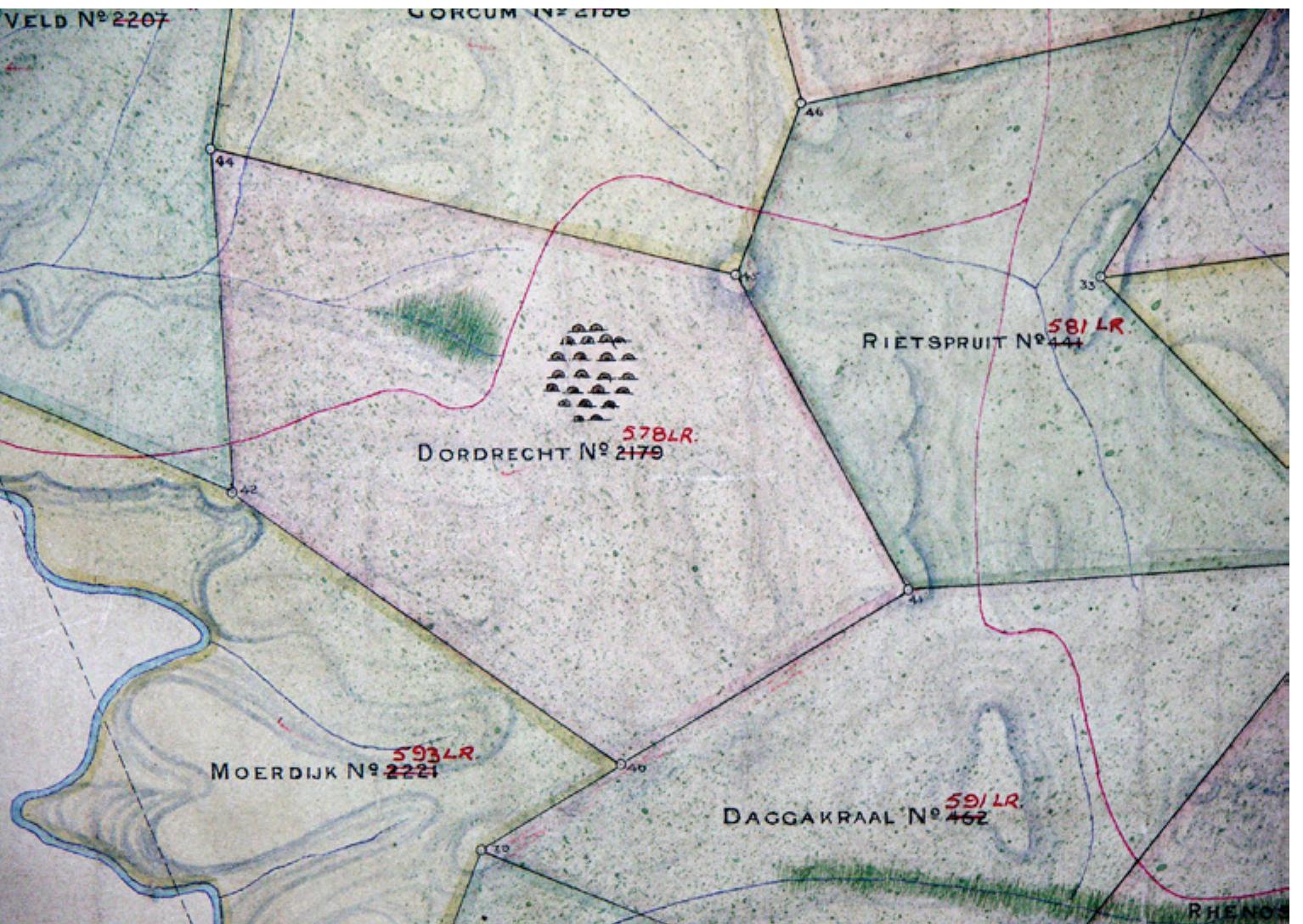 Figure 20 - Colonial Survey and Native Landscapes in Rural