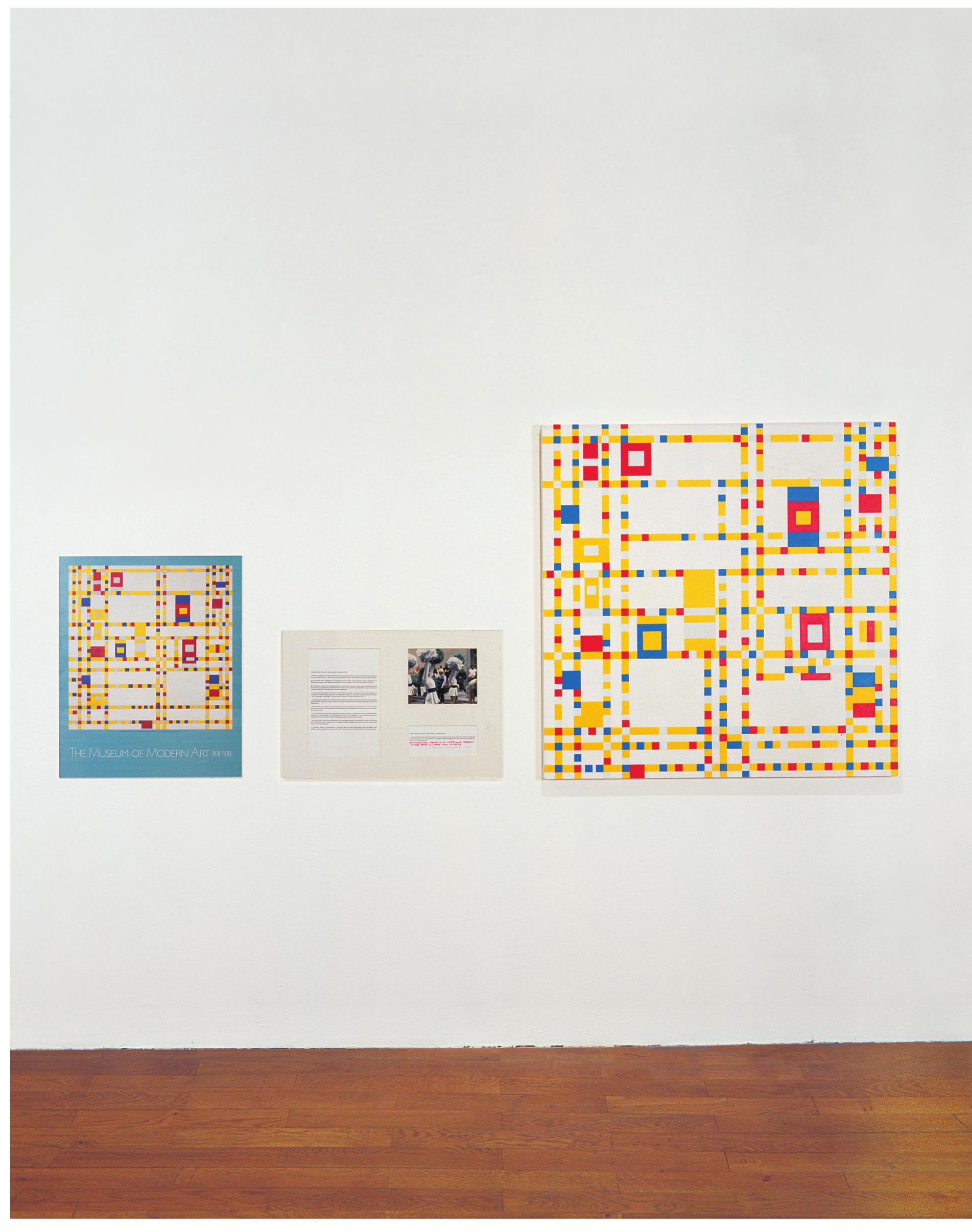 Figure 4 - Greenberg's Connoisseurship in Mondrian's Space