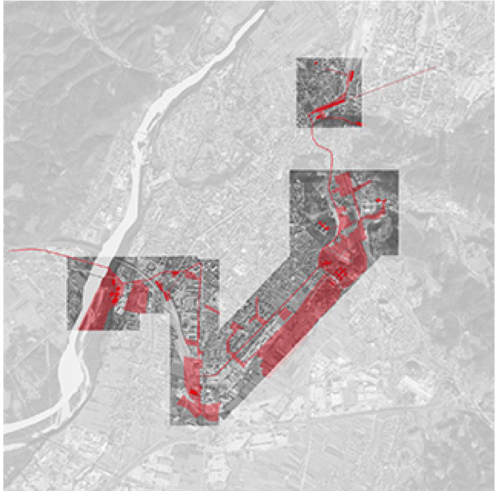 General map of the seven projects joined source: elaboration