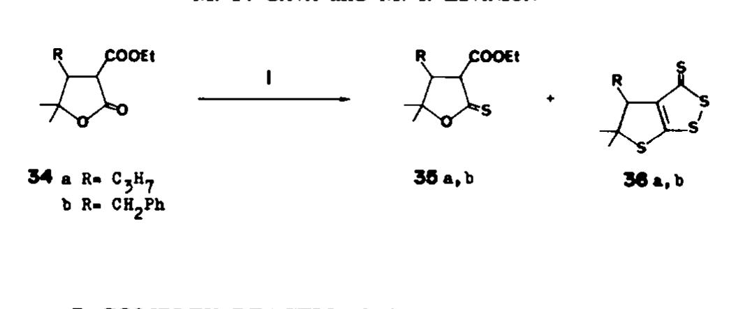 Figure 13 - Thionation reactions of lawesson's reagents